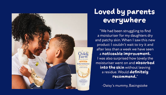 Sensitive skin products by Childs Farm