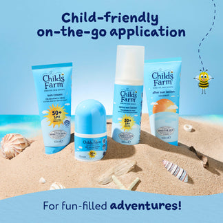 Childs Farm SPF 50+ Sun Cream for Sensitive Skin - Fragrance-Free ...