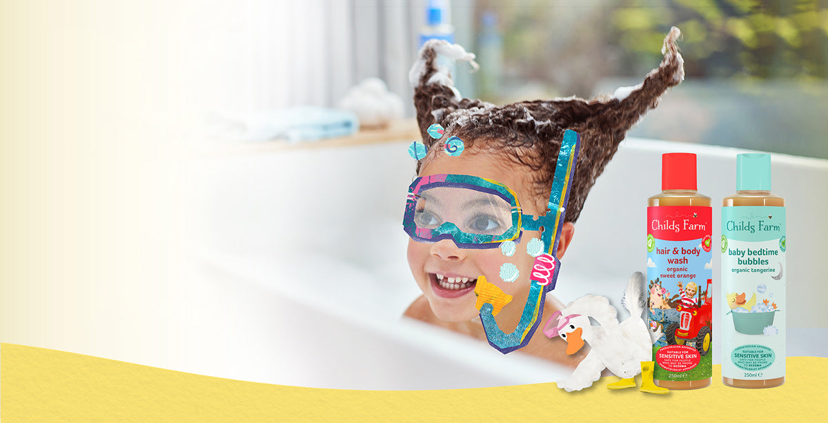 Sensitive skin products by Childs Farm