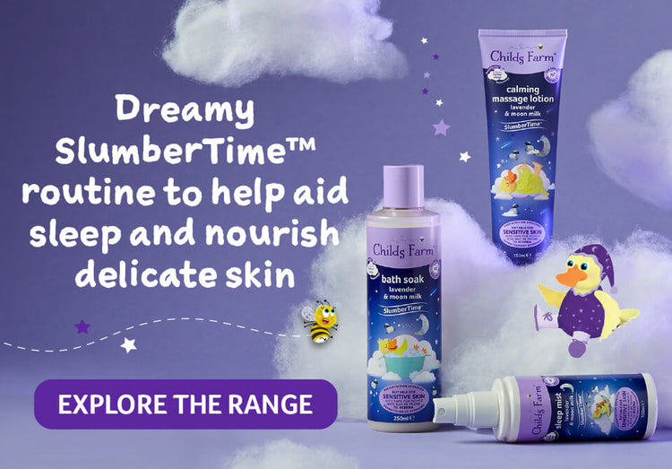 Sensitive skin products by Childs Farm