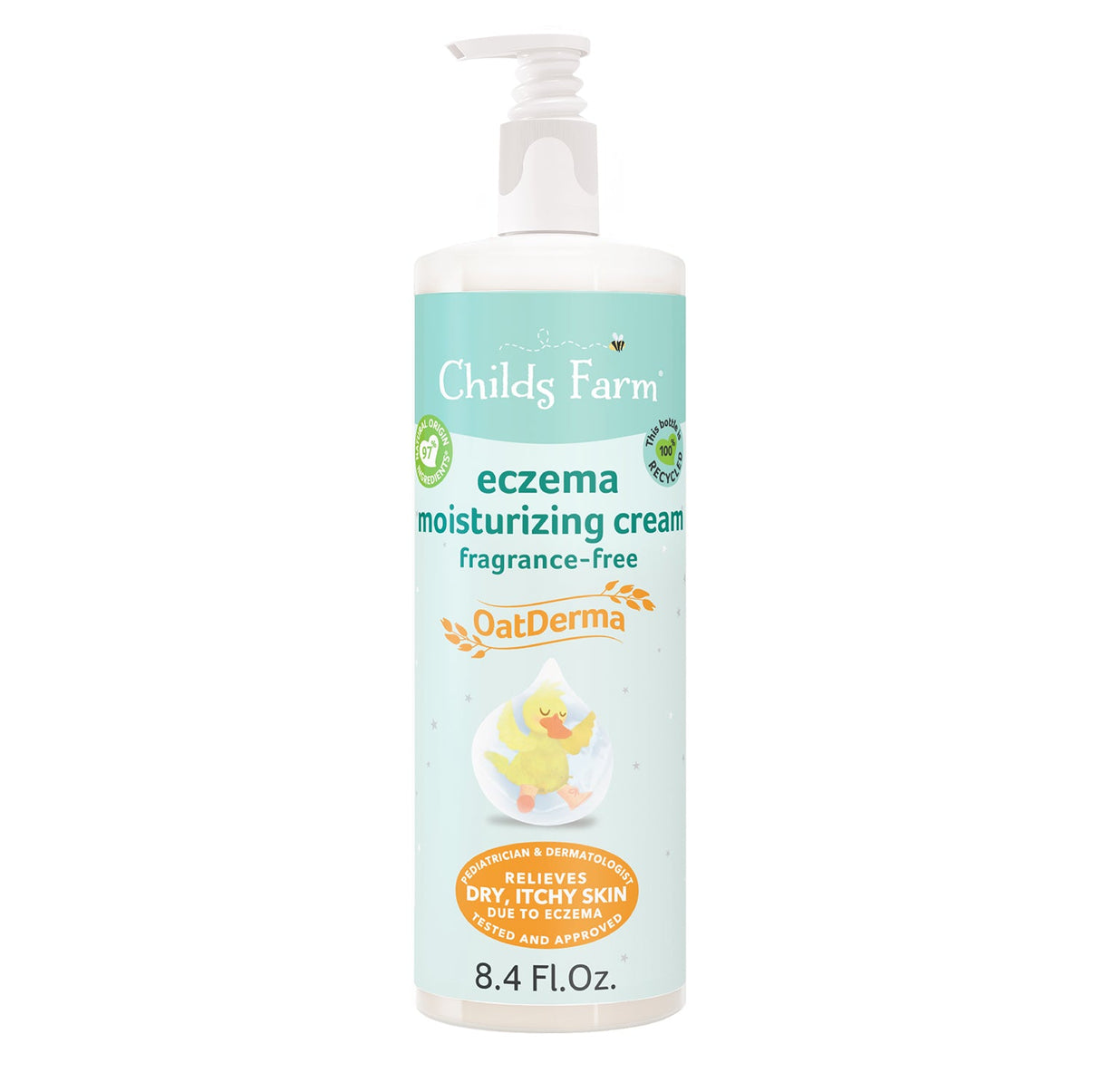 Childs Farm Eczema Moisturizer Cream - Newborn Scent, Dermatologist ...